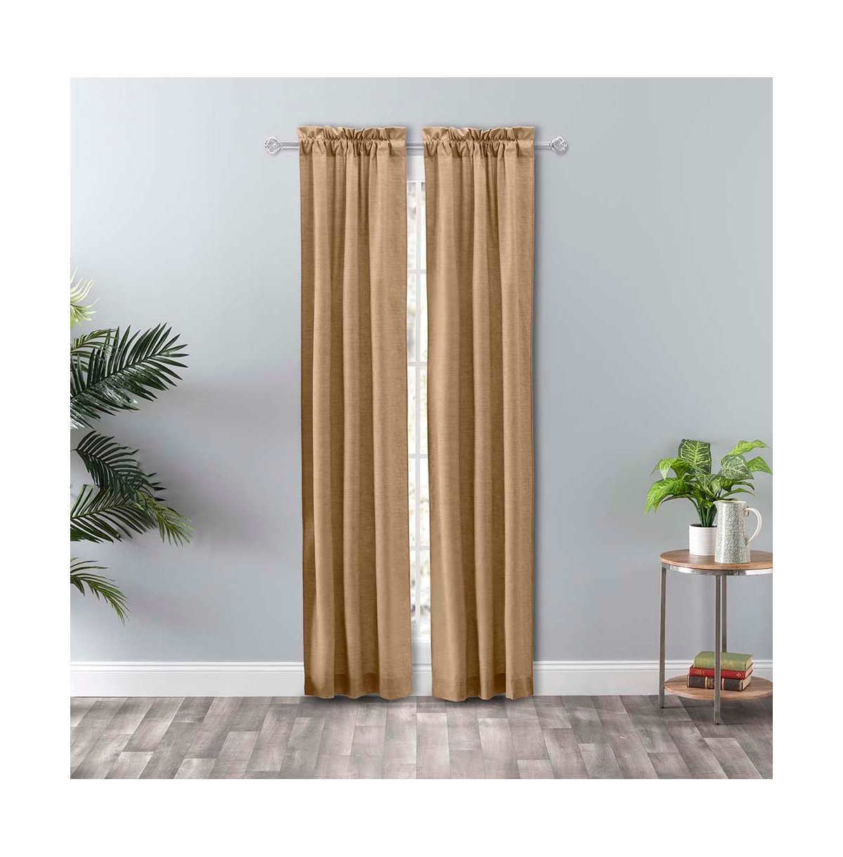 Click here for Ellis Curtain Lisa Solid Color Poly 3" Rod Po... prices