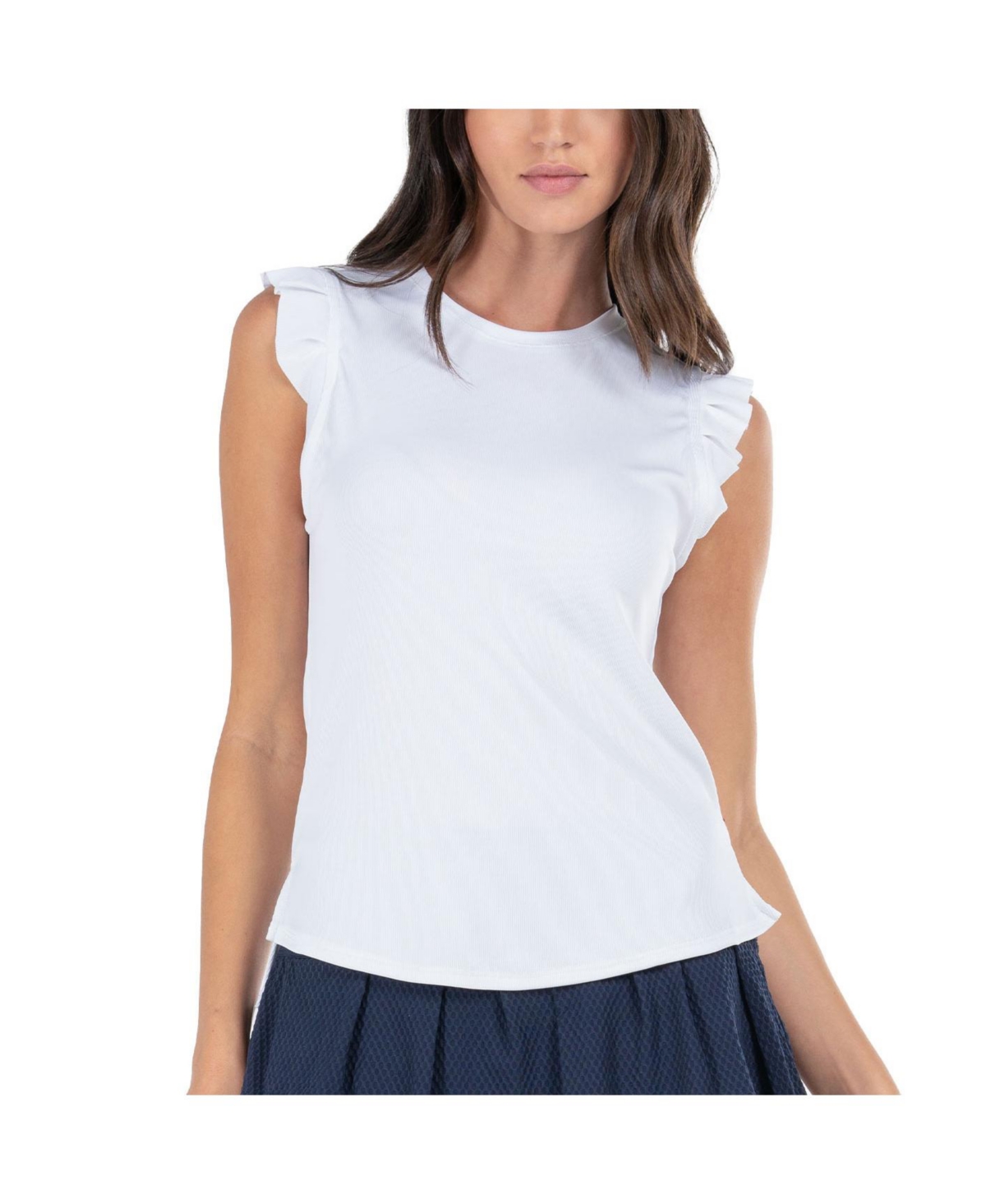 Click here for Lucky In Love Womens Bring It On Ribbed Tennis Tan... prices