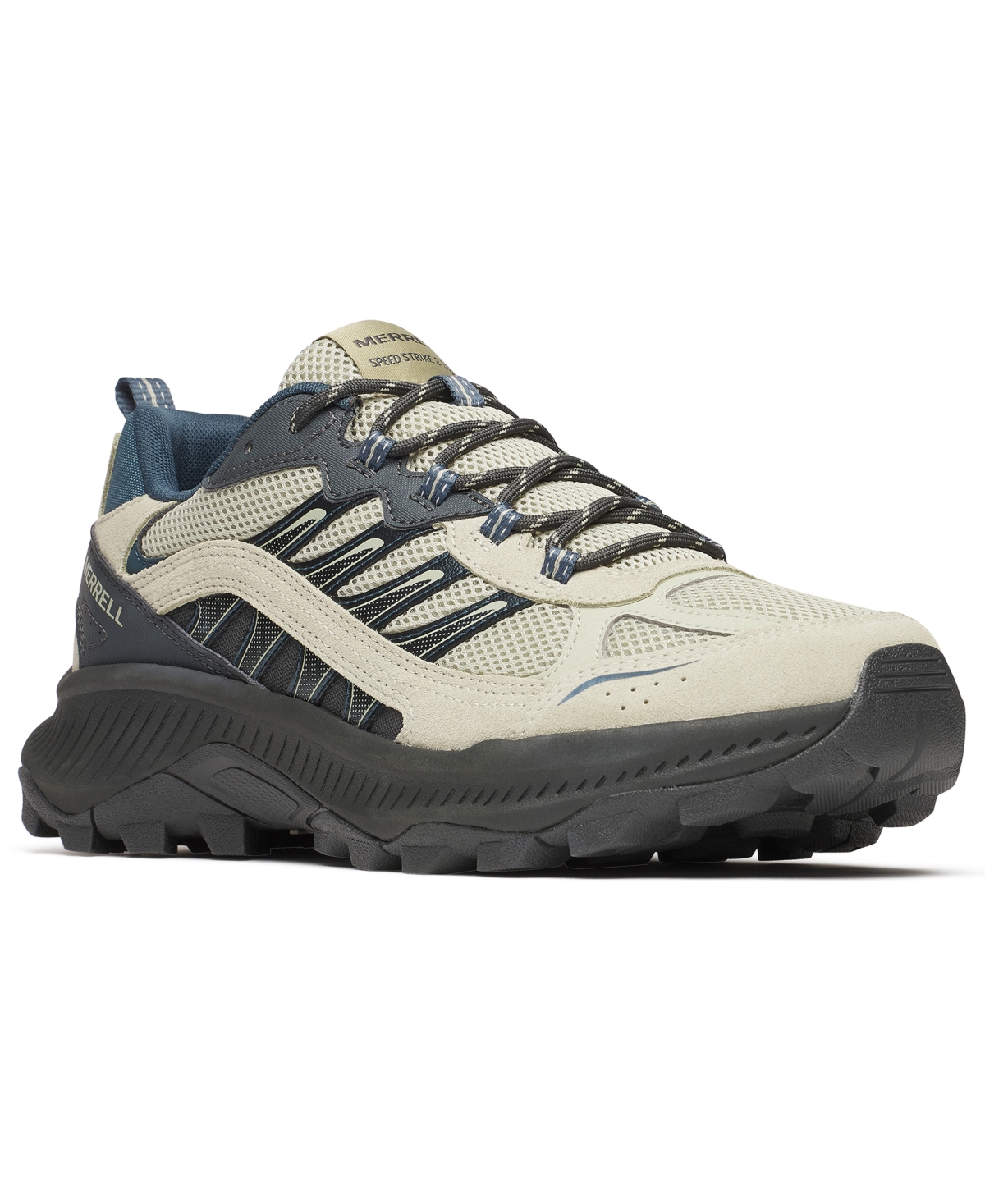 Click here for Merrell Mens Speed Strike 2 Round Toe Shoes - Talc prices