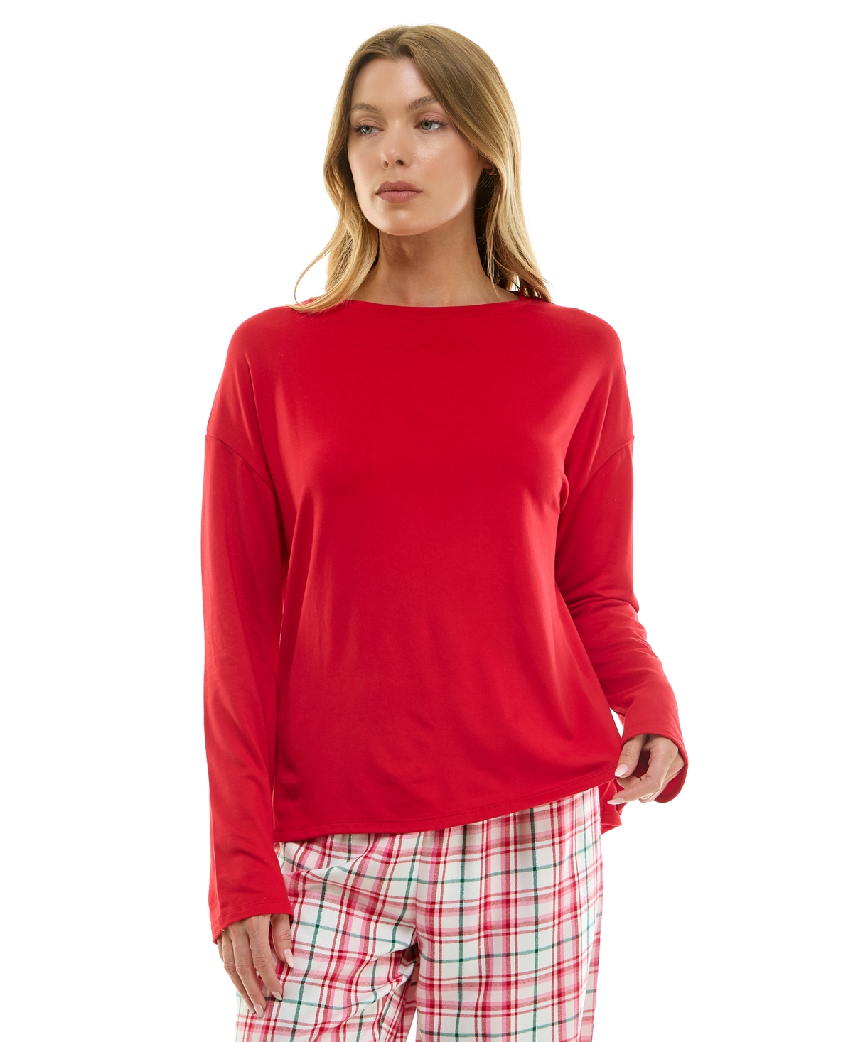 Click here for Roudelain Womens Long-Sleeve Drop Shoulder Top - T... prices