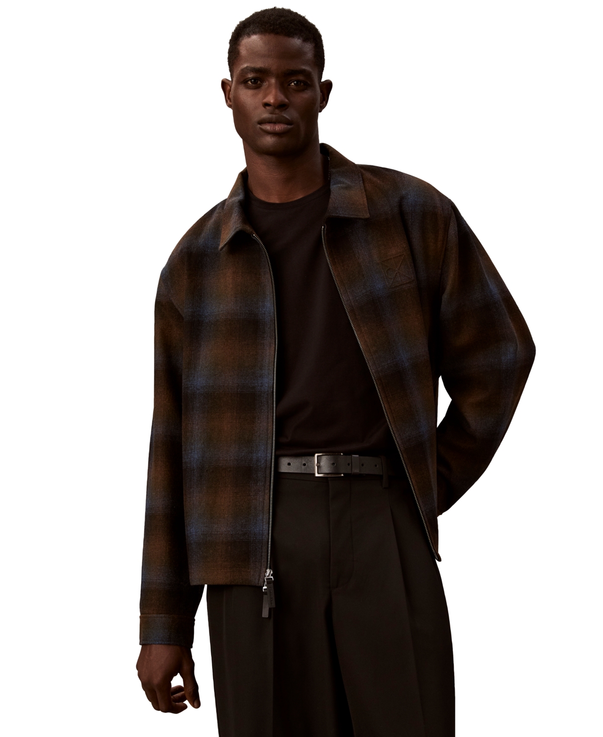Click here for Calvin Klein Mens Regular-Fit Full Zip Jacket - Th... prices