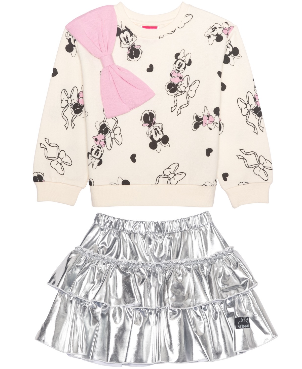 Click here for Disney Girls 2T-6X 2-Piece Minnie Mouse Long-Sleev... prices