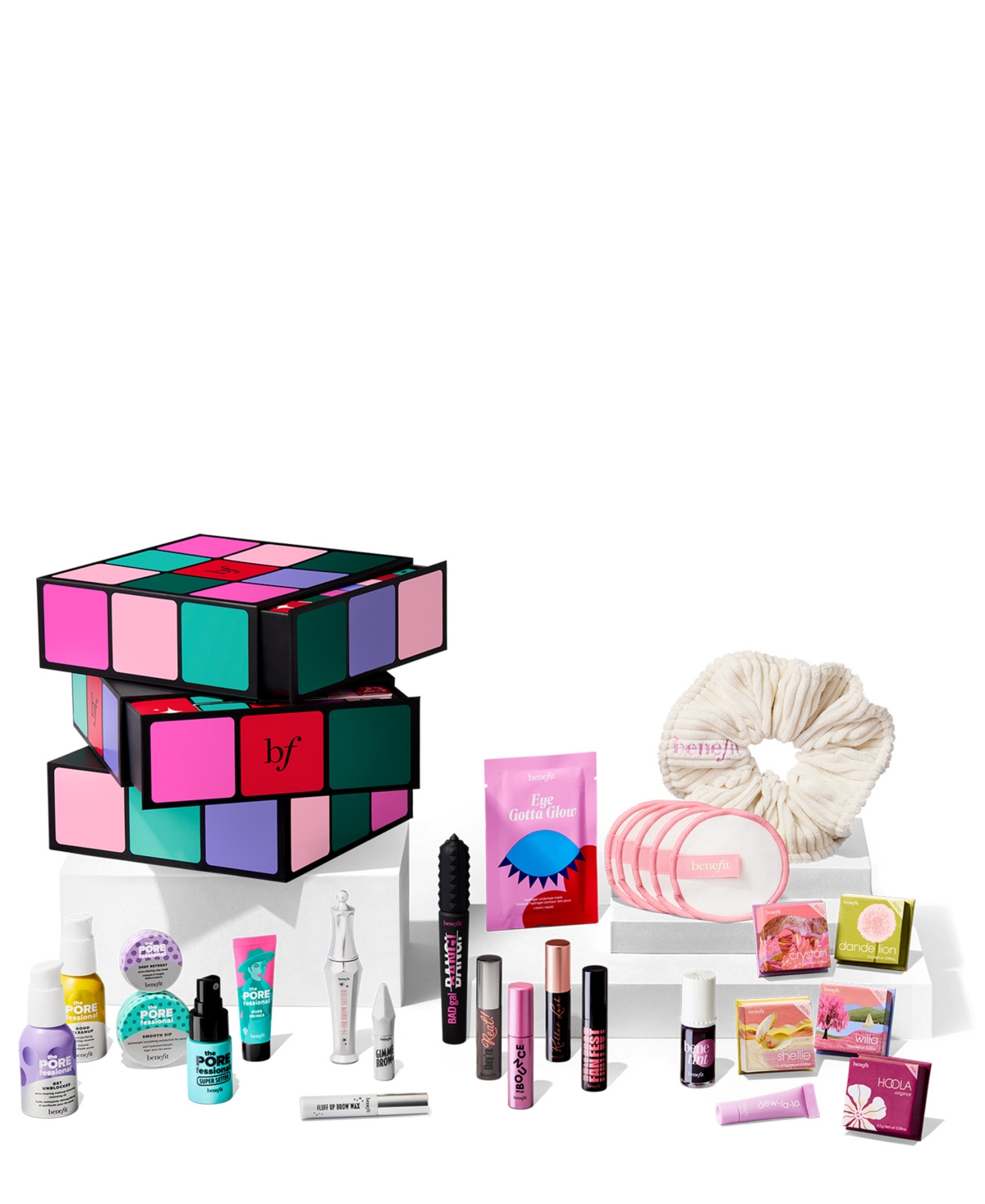 Click here for Benefit Cosmetics 24-Pc. Glam Cube Makeup Advent C... prices