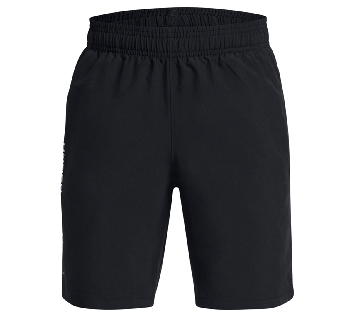 Click here for Under Armour Big Boys Woven Wordmark Shorts - Blac... prices