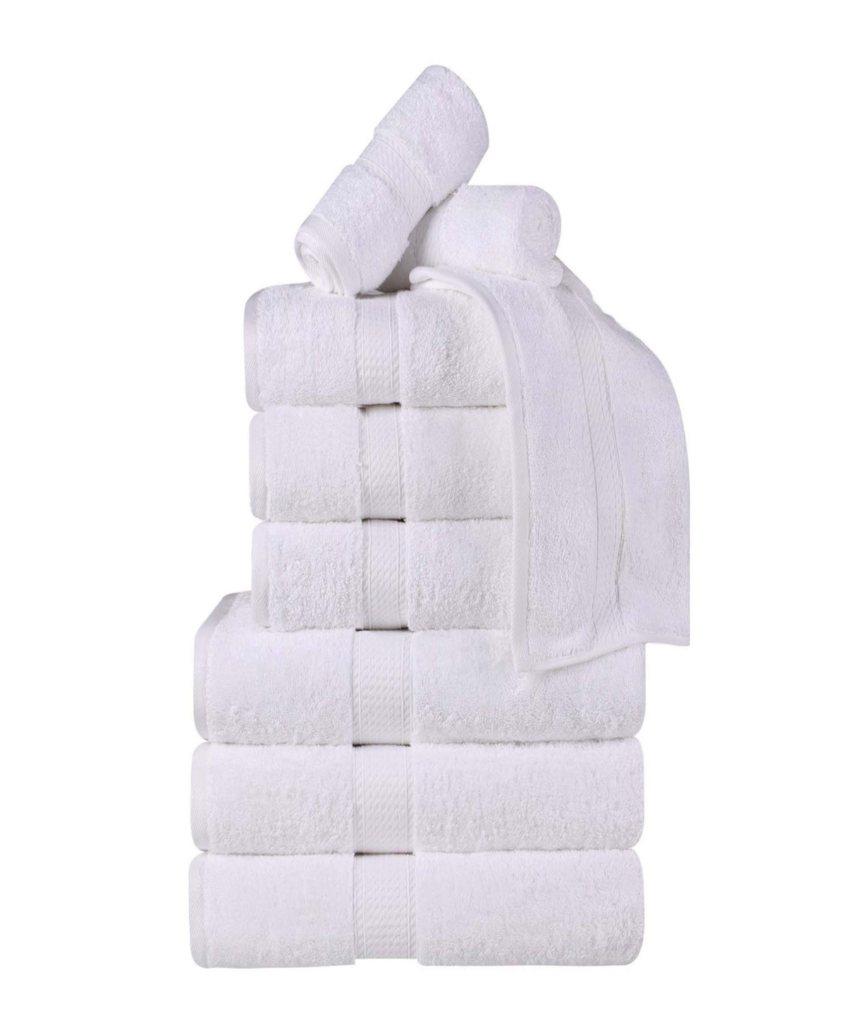 Click here for Superior Egyptian Cotton 9-Pc. Towel Set - White prices