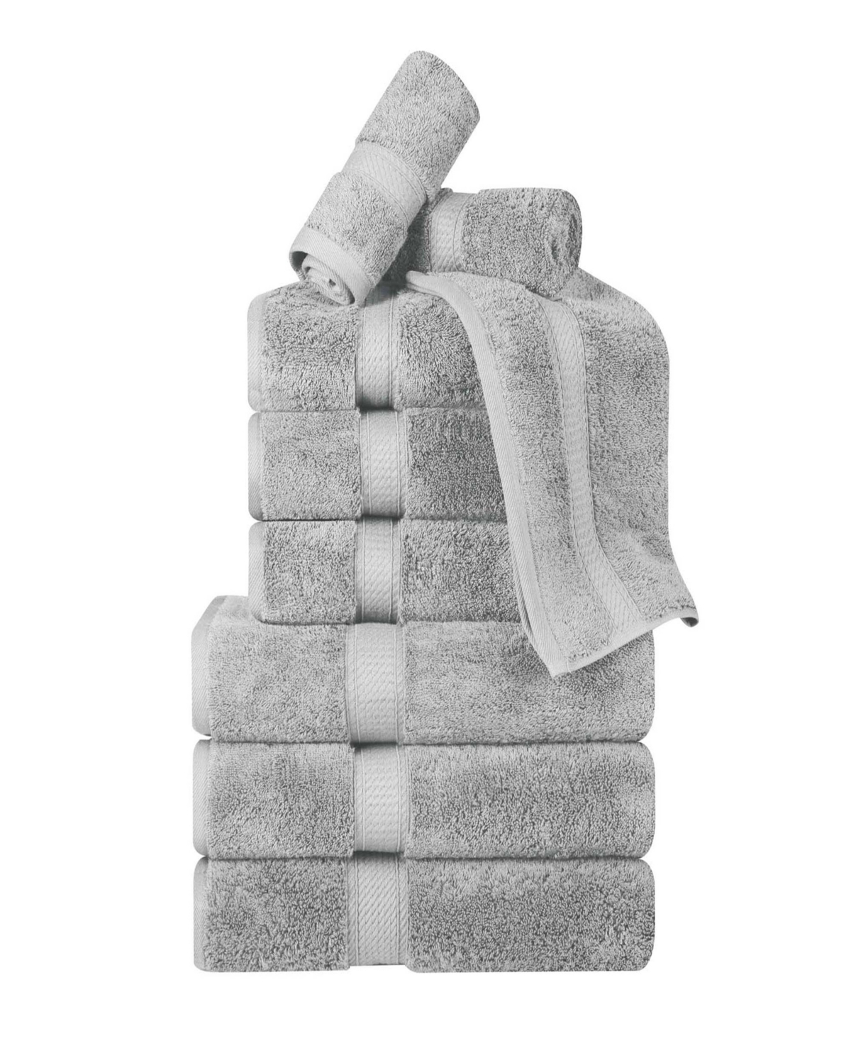 Click here for Superior Egyptian Cotton 9-Pc. Towel Set - Silver prices