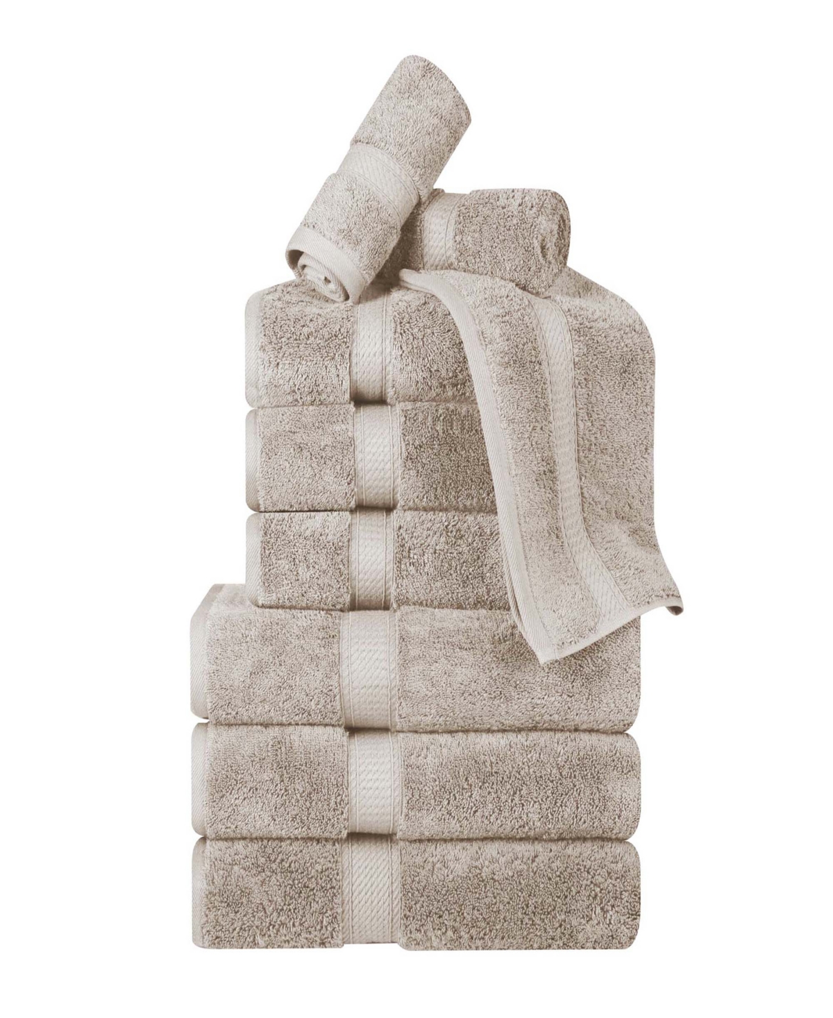 Click here for Superior Egyptian Cotton 9-Pc. Towel Set - Stone prices