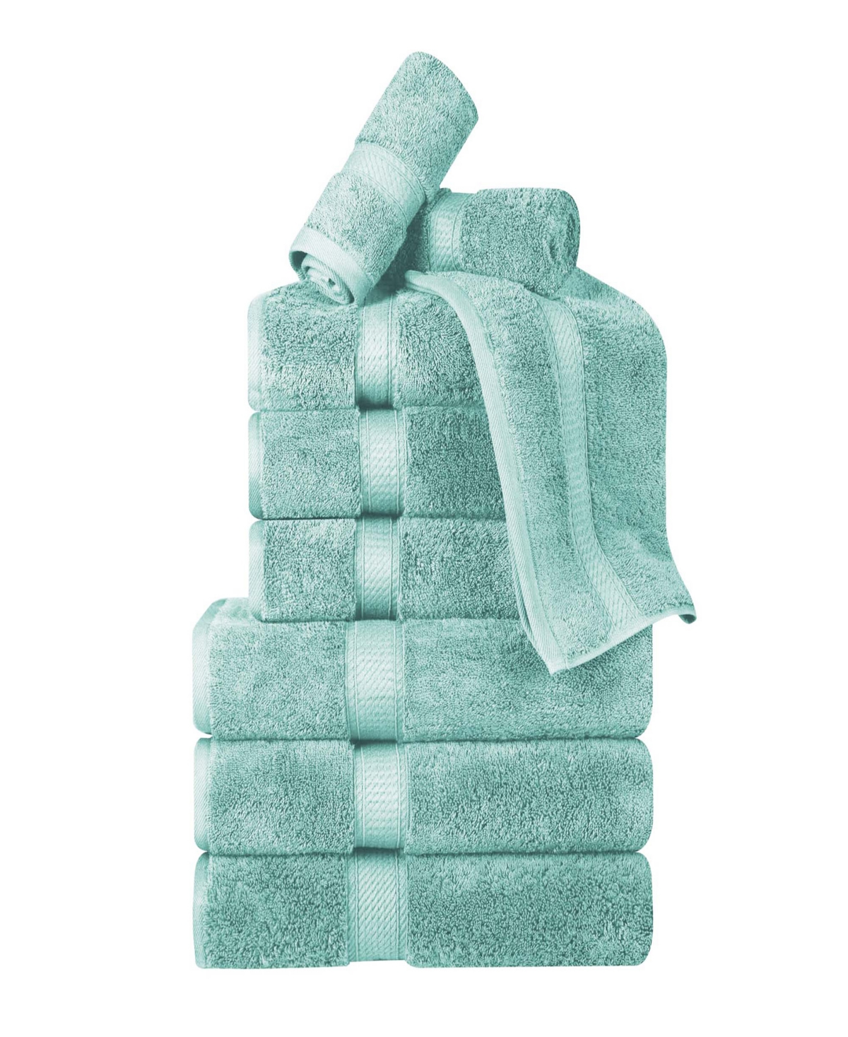 Click here for Superior Egyptian Cotton 9-Pc. Towel Set - Sea Foa... prices