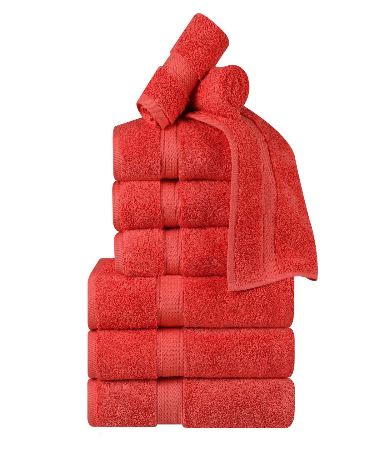 Click here for Superior Egyptian Cotton 9-Pc. Towel Set - Coral prices