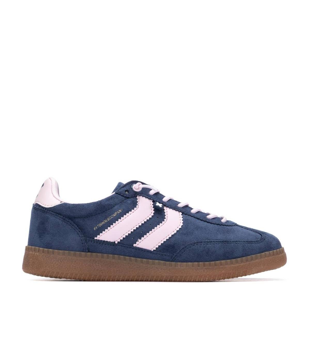 Click here for Womens Suede Casual Sneakers By Xti - Navy prices