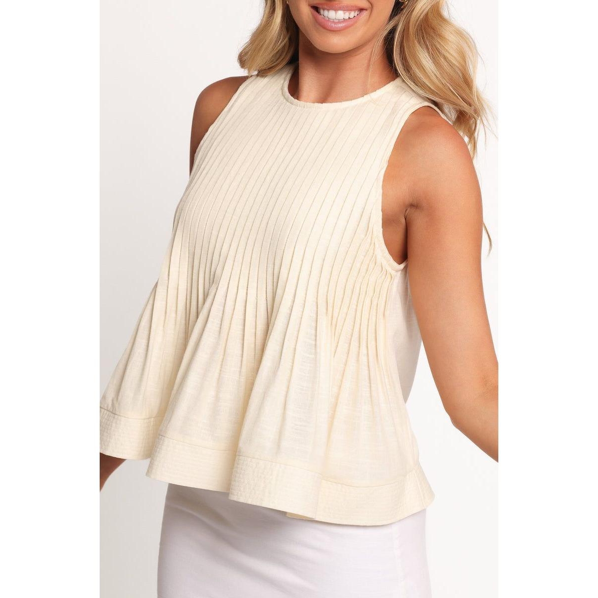 Click here for Petal and Pup Womens Doria Top - Cream prices