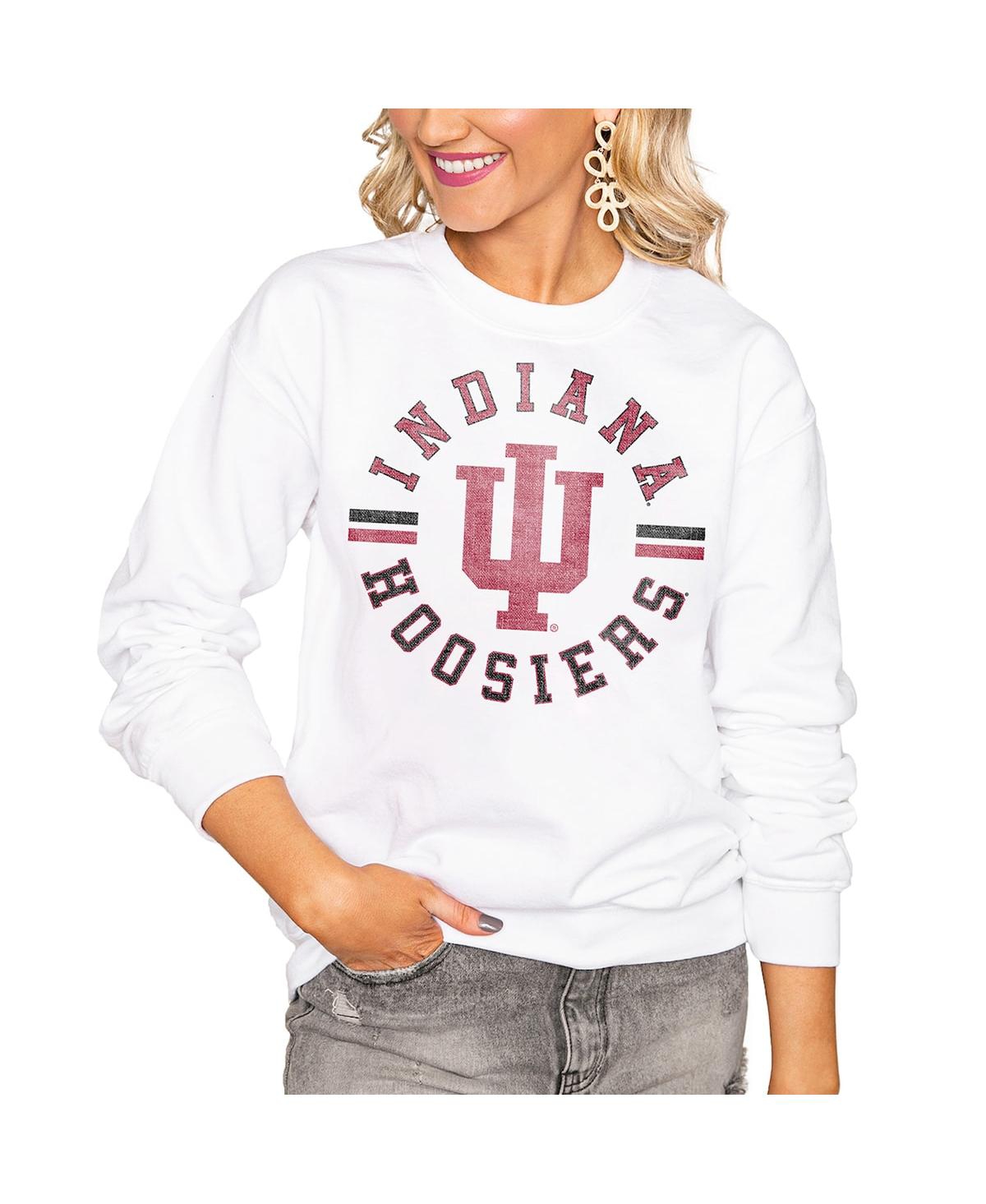 Click here for Gameday Couture Womens White Indiana Hoosiers Over... prices