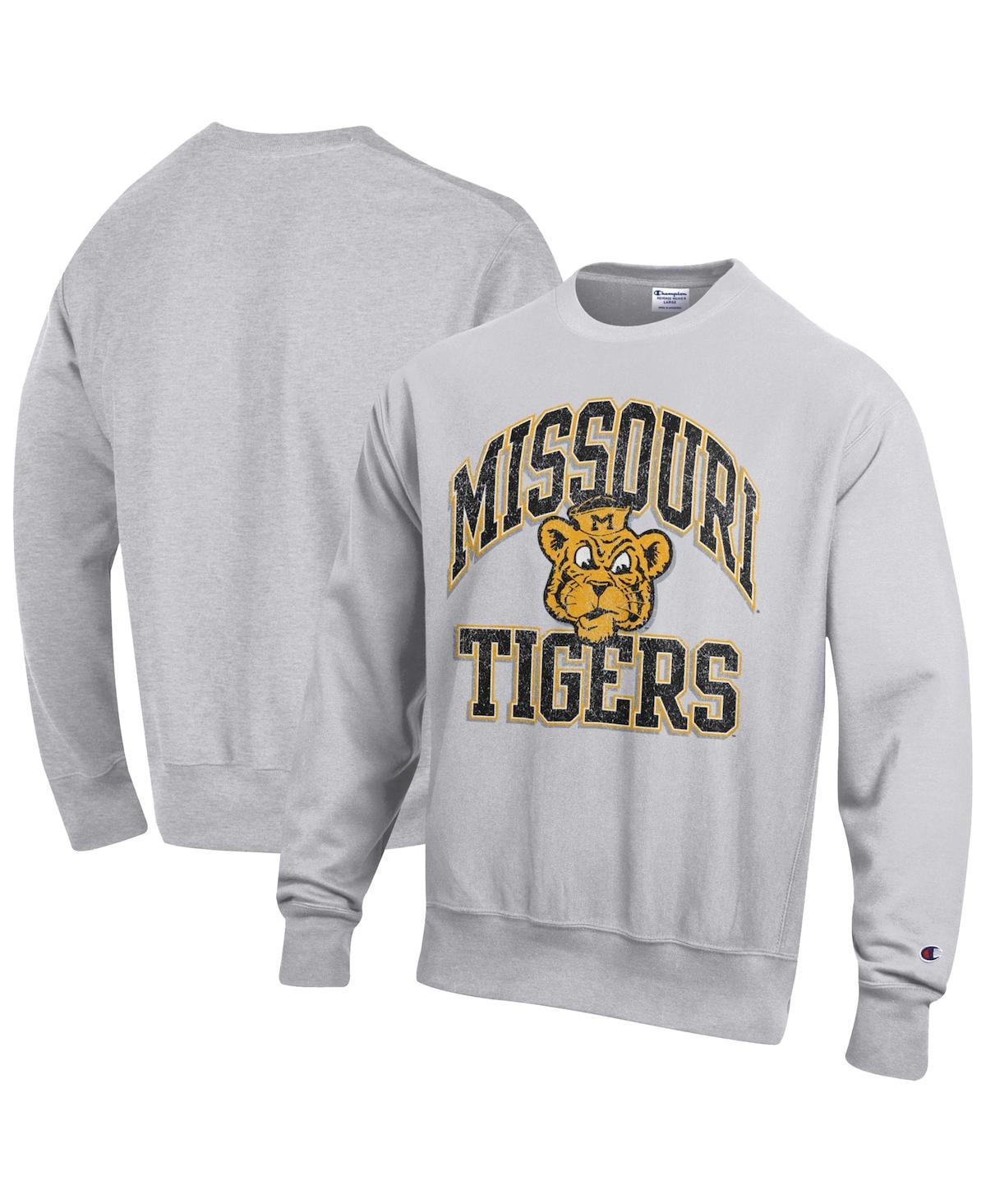 Click here for Champion Mens Gray Missouri Tigers Distressed Arch... prices