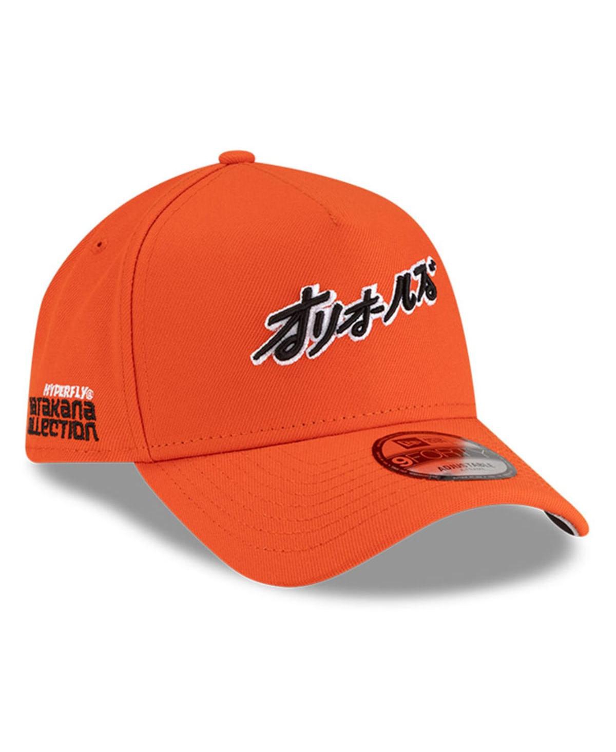 Click here for New Era x Hyperfly Mens Orange Baltimore Orioles A... prices