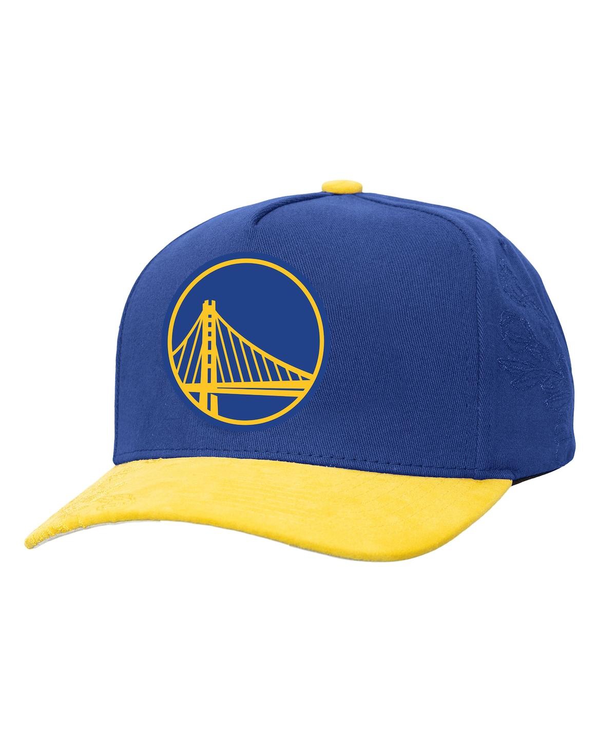 Click here for Mitchell & Ness Mens Blue/Gold Golden State Warrio... prices