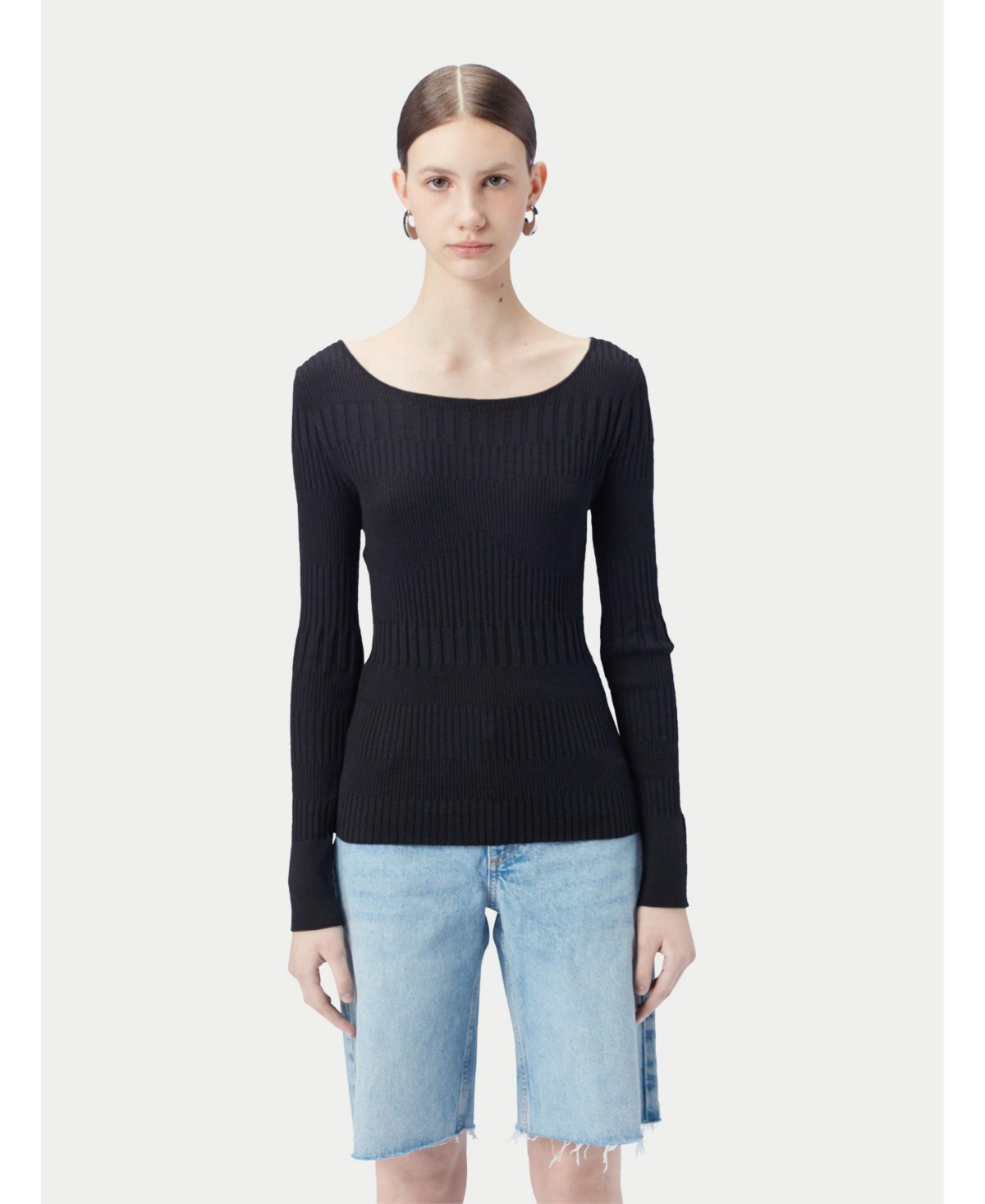 Click here for Gobi Cashmere Juniors Ribbed Cotton Silk Cashmere... prices