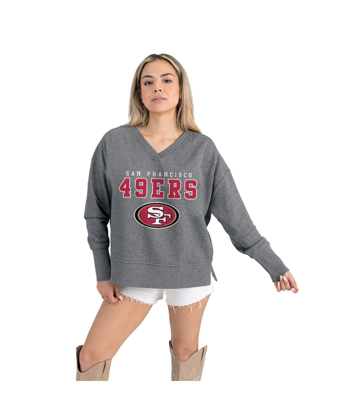 Click here for Gameday Couture Womens Gray San Francisco 49ers Fr... prices
