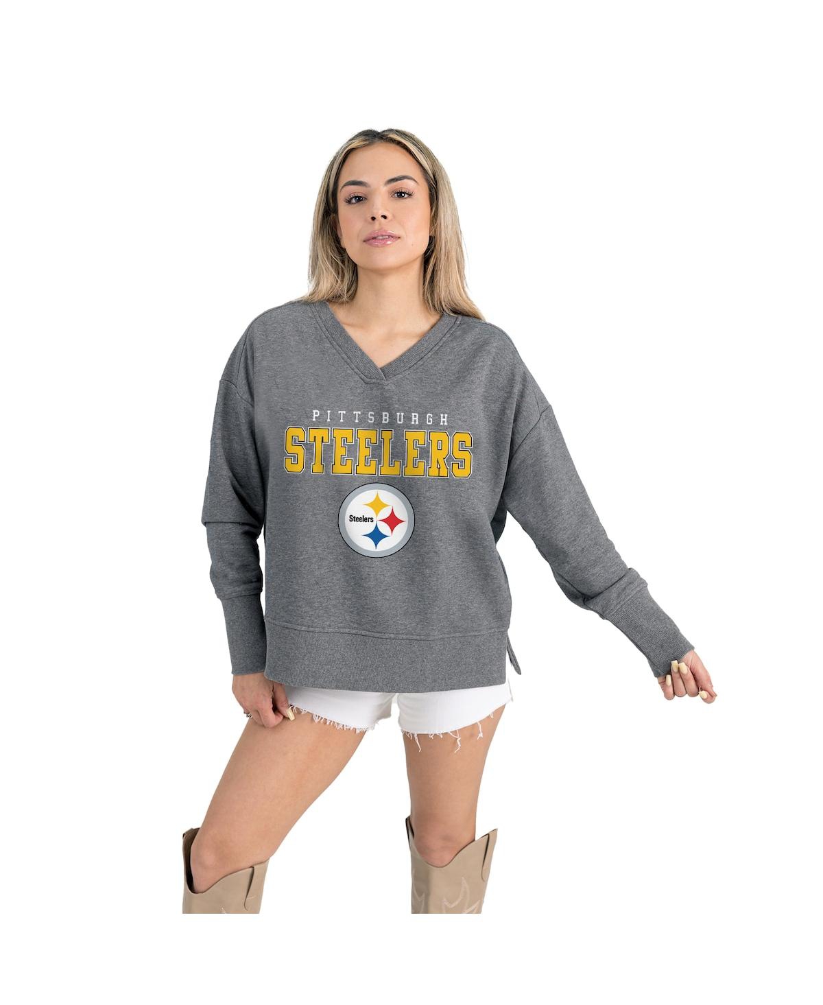 Click here for Gameday Couture Womens Gray Pittsburgh Steelers Fr... prices