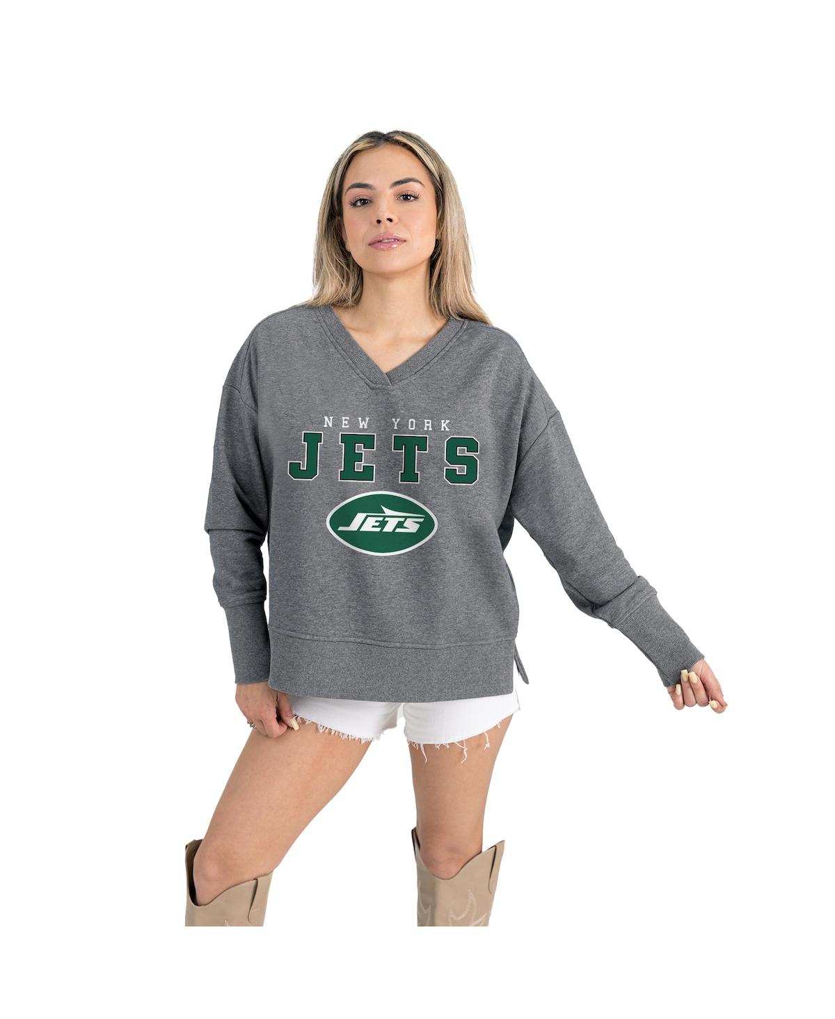 Click here for Gameday Couture Womens Gray New York Jets French T... prices