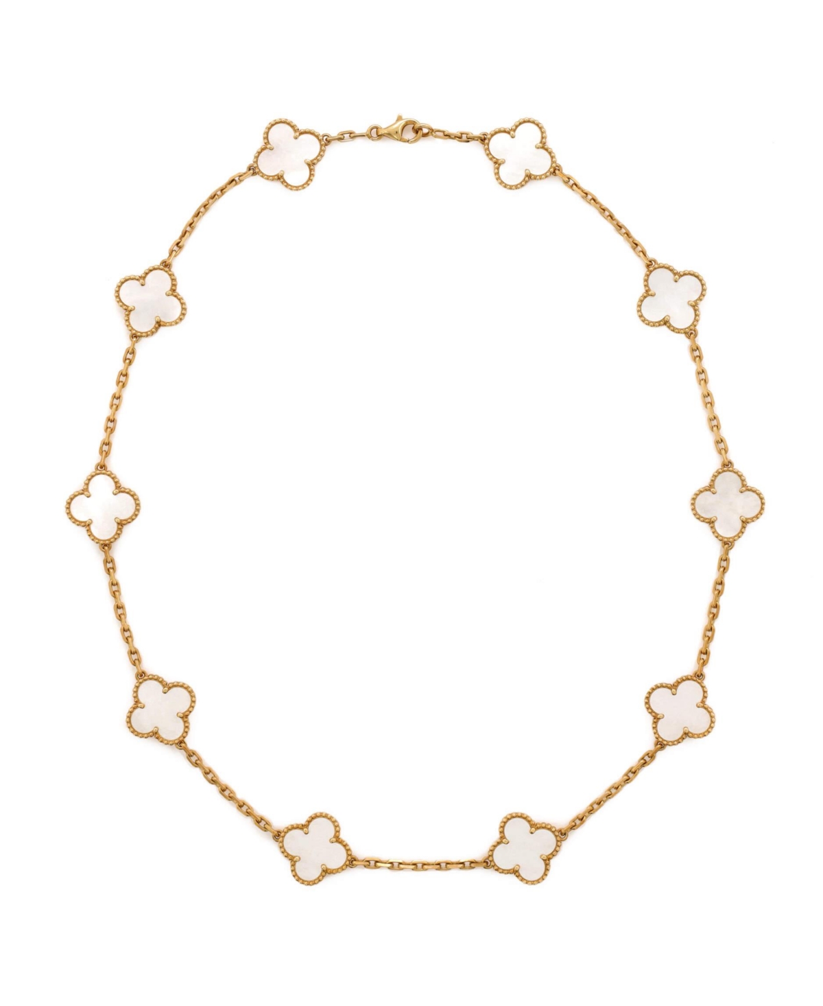 Click here for Pre-Owned Van Cleef & Arpels Vintage Alhambra 10 M... prices