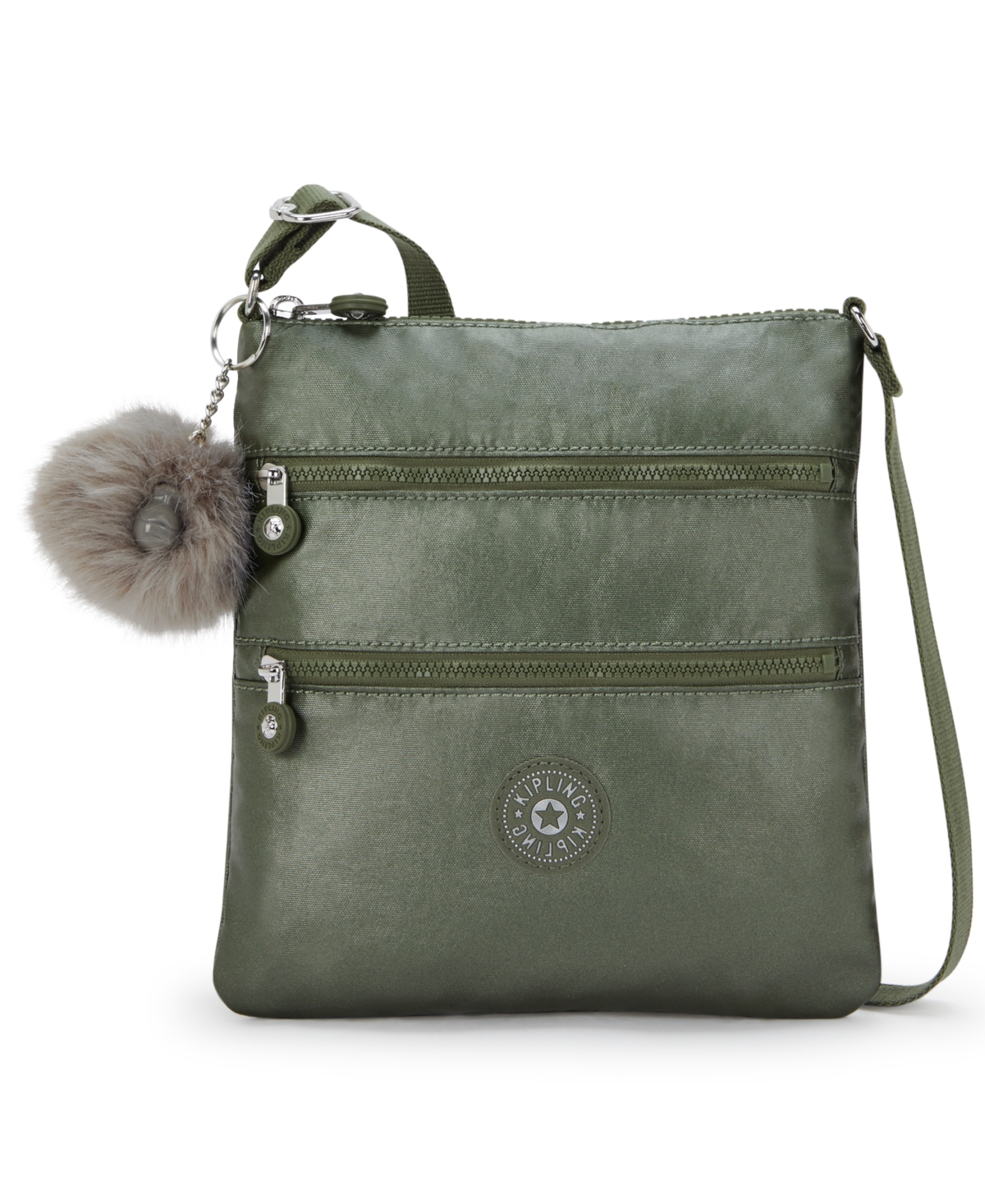Click here for Kipling Keiko Crossbody Bag - Connect Grn Met prices