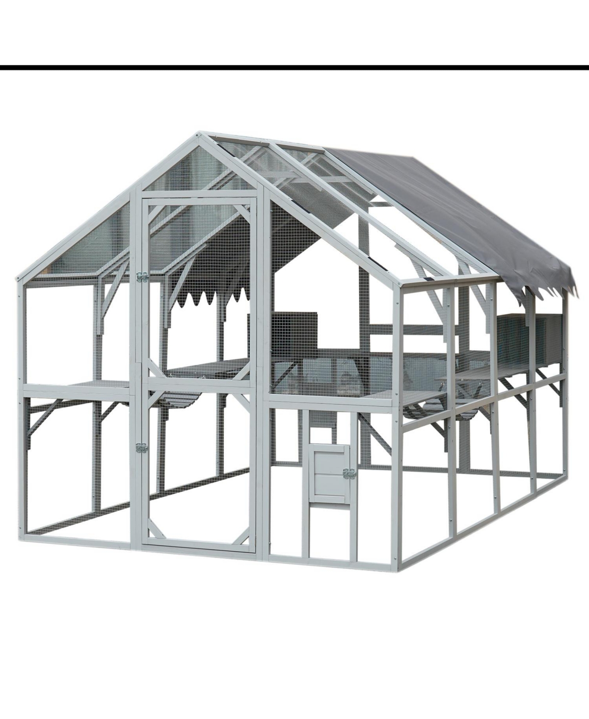 Click here for Streamdale Furniture Spacious Outdoor Cat House wi... prices