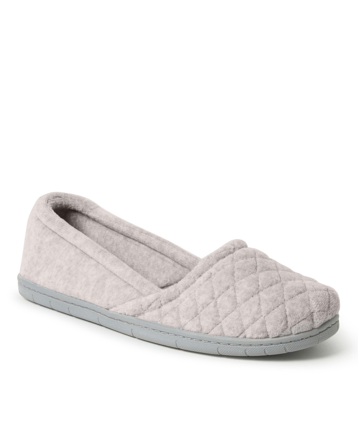 Click here for Dearfoams Womens Katie Microfiber Velour Espadrill... prices
