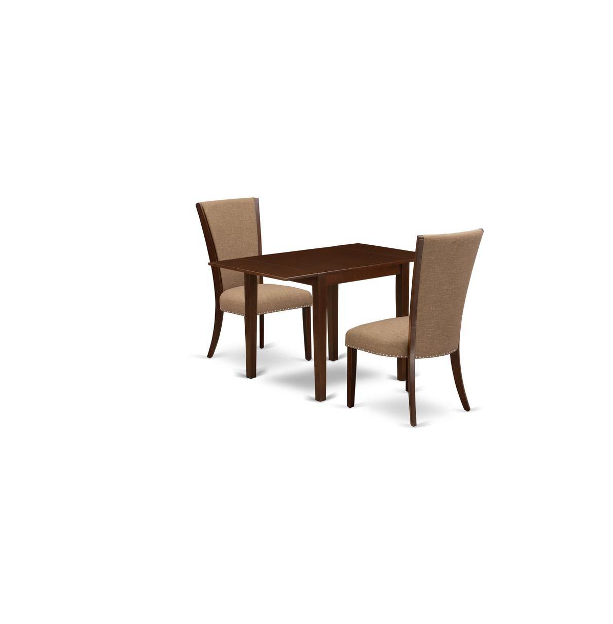 Click here for East West Furniture kitchen dining table set of tw... prices