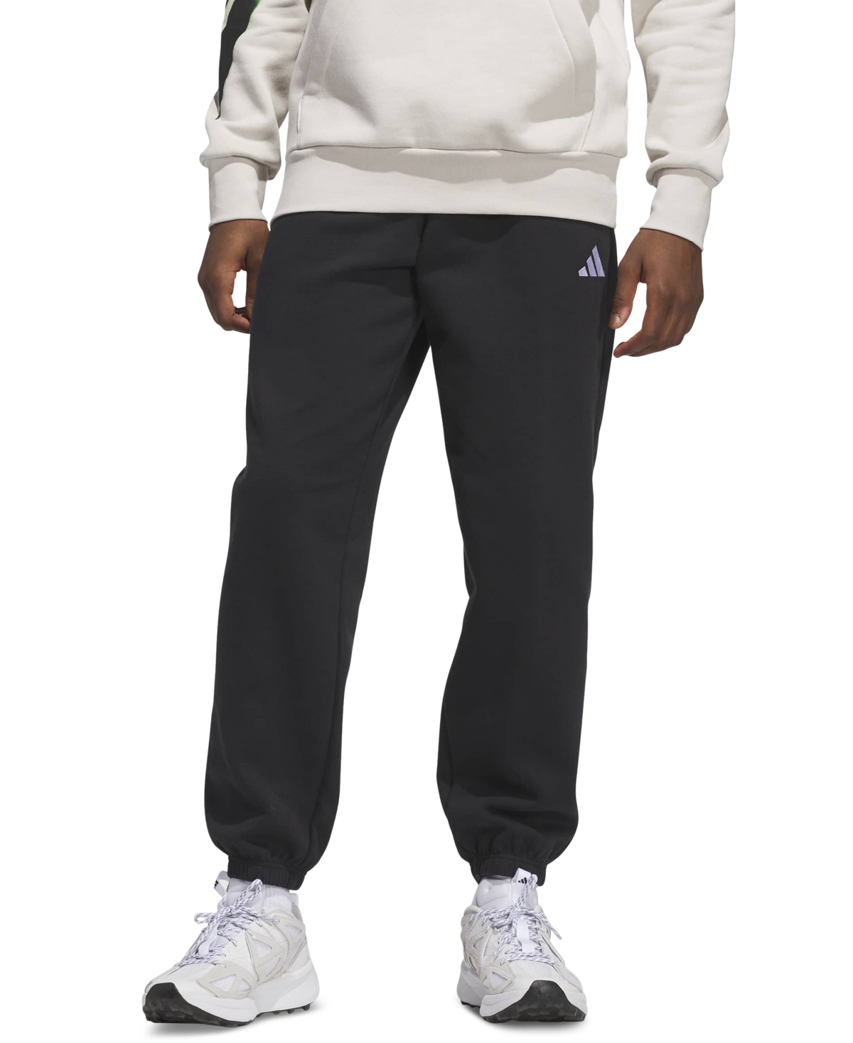 Click here for adidas Mens Relax Cuff Regular Fit Pants - Black prices