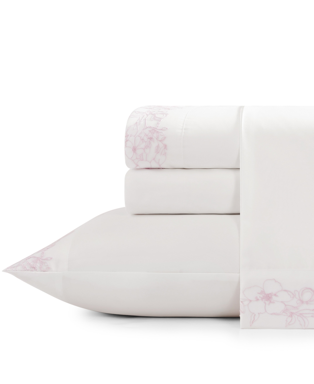 Click here for Elle Decor Embroidered 4-Pc. Sheet Set  King - Peo... prices