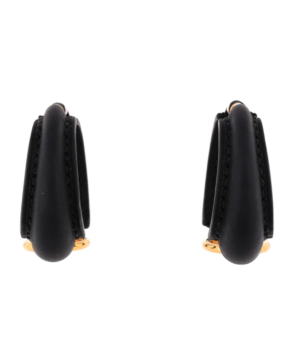 Click here for Pre-Owned Hermes Epure Equestre Earrings - Leather... prices