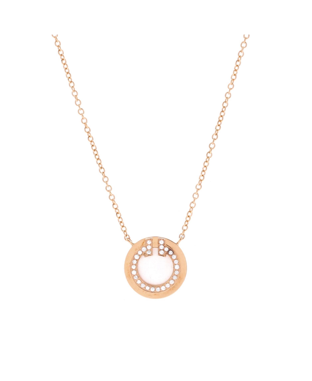 Click here for Pre-Owned Tiffany & Co. T Circle Pendant Necklace... prices