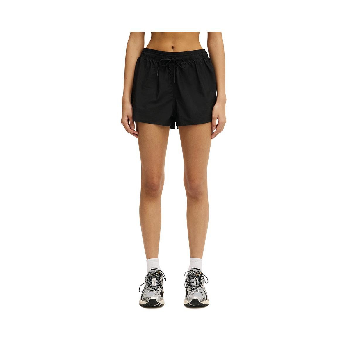 Click here for Cotton On Womens Active Retro Run Short - Black prices