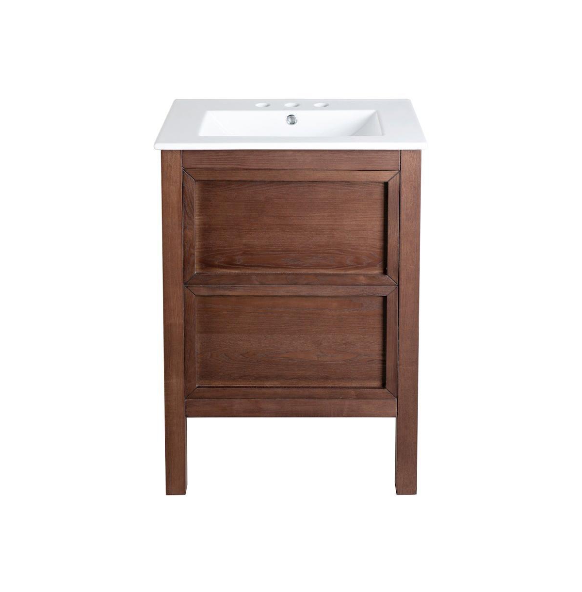 Click here for Swiss Madison Nadar 24 in. Brown Walnut Bathroom V... prices