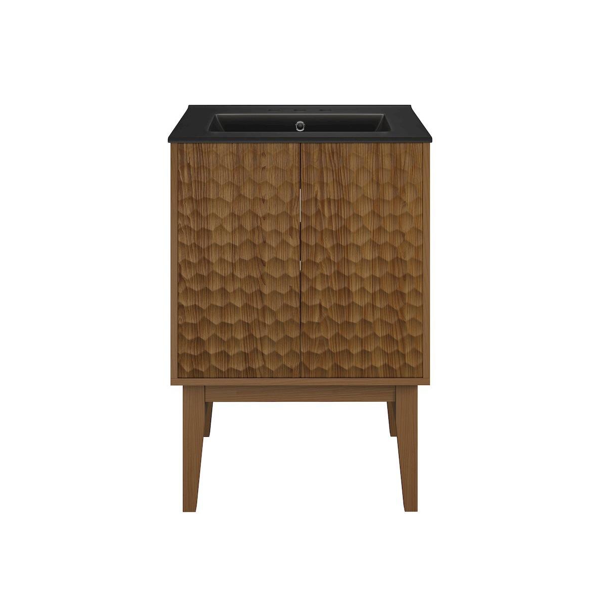 Click here for 24" Freestanding Bathroom Vanity in Brown Oak... prices