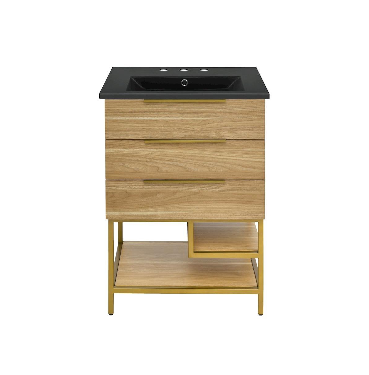 Click here for Swiss Madison Carre 24 in. White Oak Bathroom Vani... prices