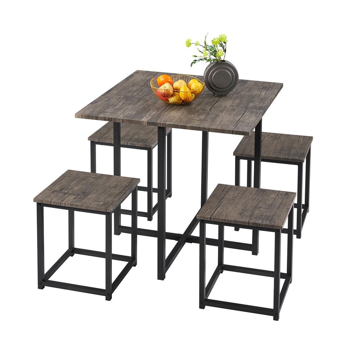 Click here for Industrial Dining Room Furniture Set with 1 Square... prices