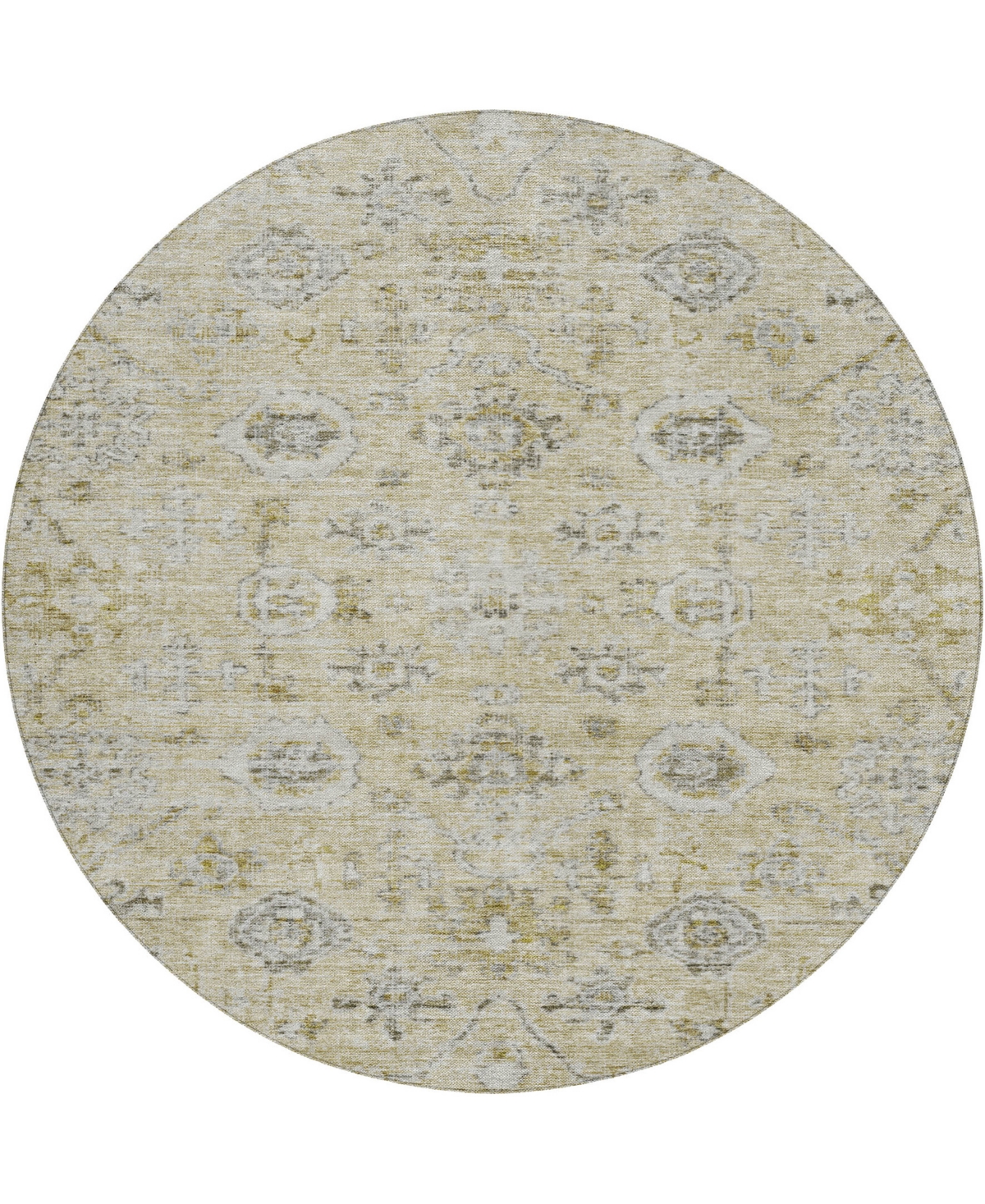 Click here for Dalyn Solace SL10 8x8 Round Area Rug - Beige prices