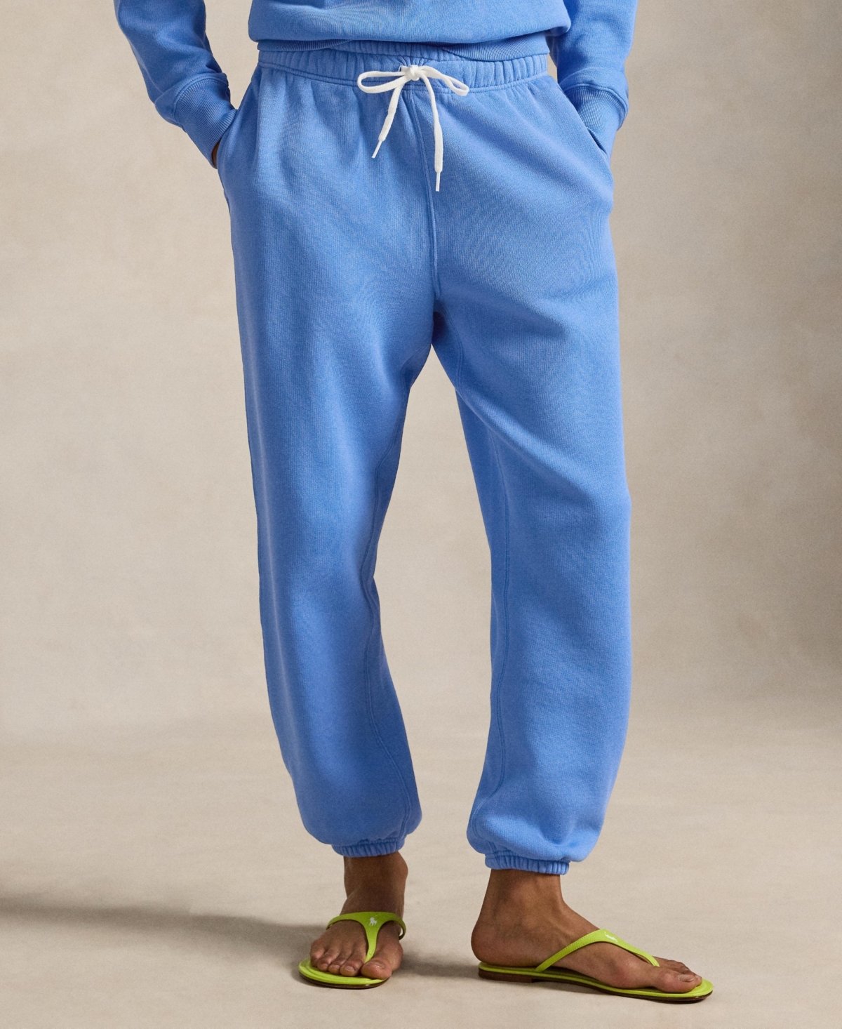 Polo Ralph Lauren Womens Fleece Drawstring Sweatpants - New Iris Blue