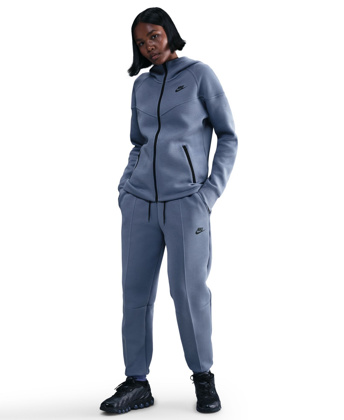 Click here for Nike Womens Sportswear Tech Fleece Mid-Rise Jogger... prices