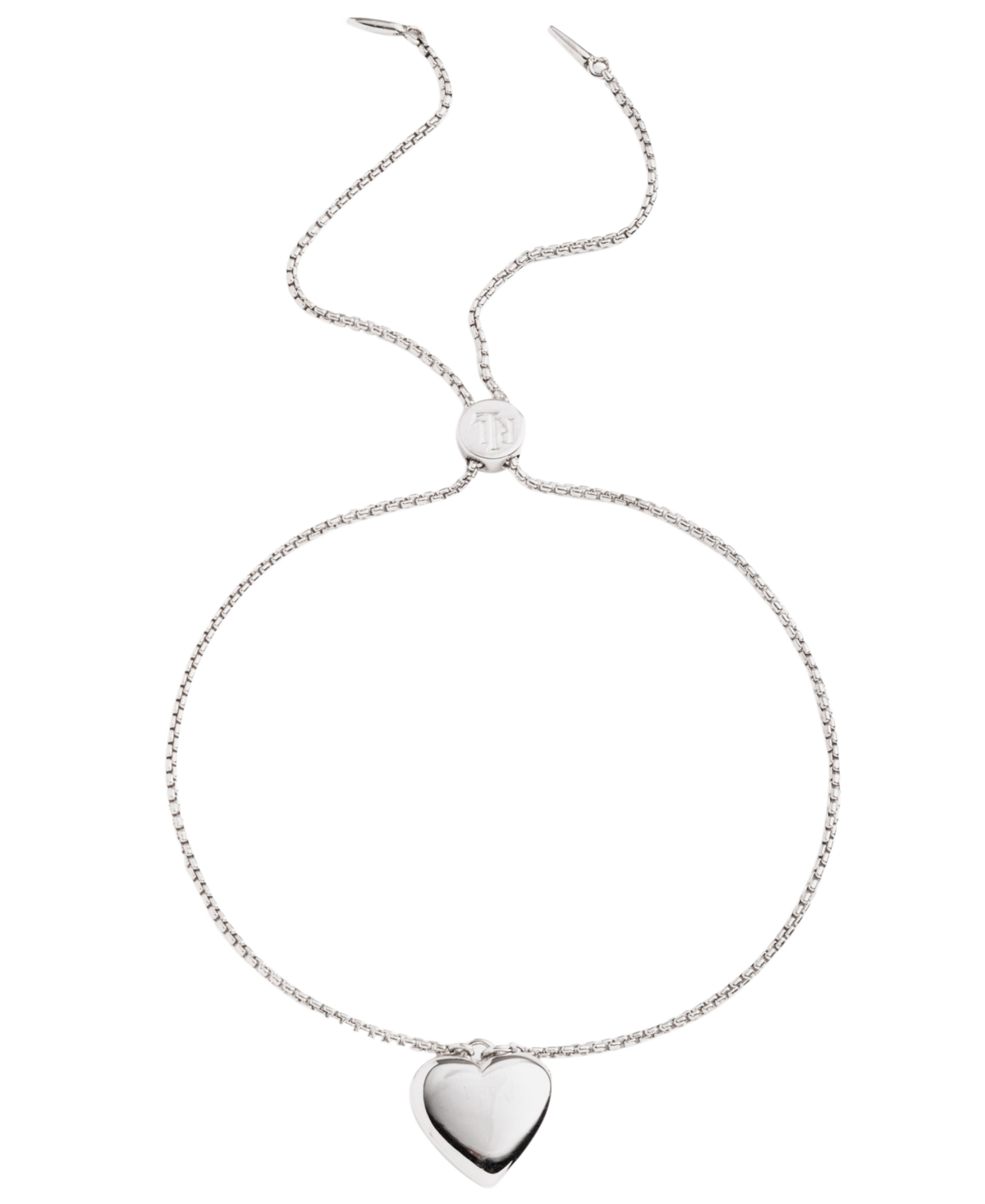 Click here for Lauren Ralph Lauren Puffy Heart Slider Bracelet -... prices
