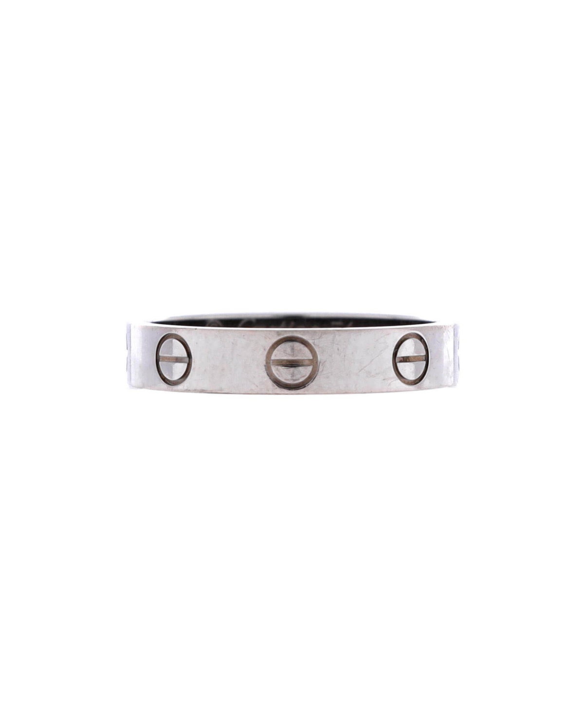 Click here for Pre-Owned Cartier Love Wedding Band Ring - 18k whi... prices