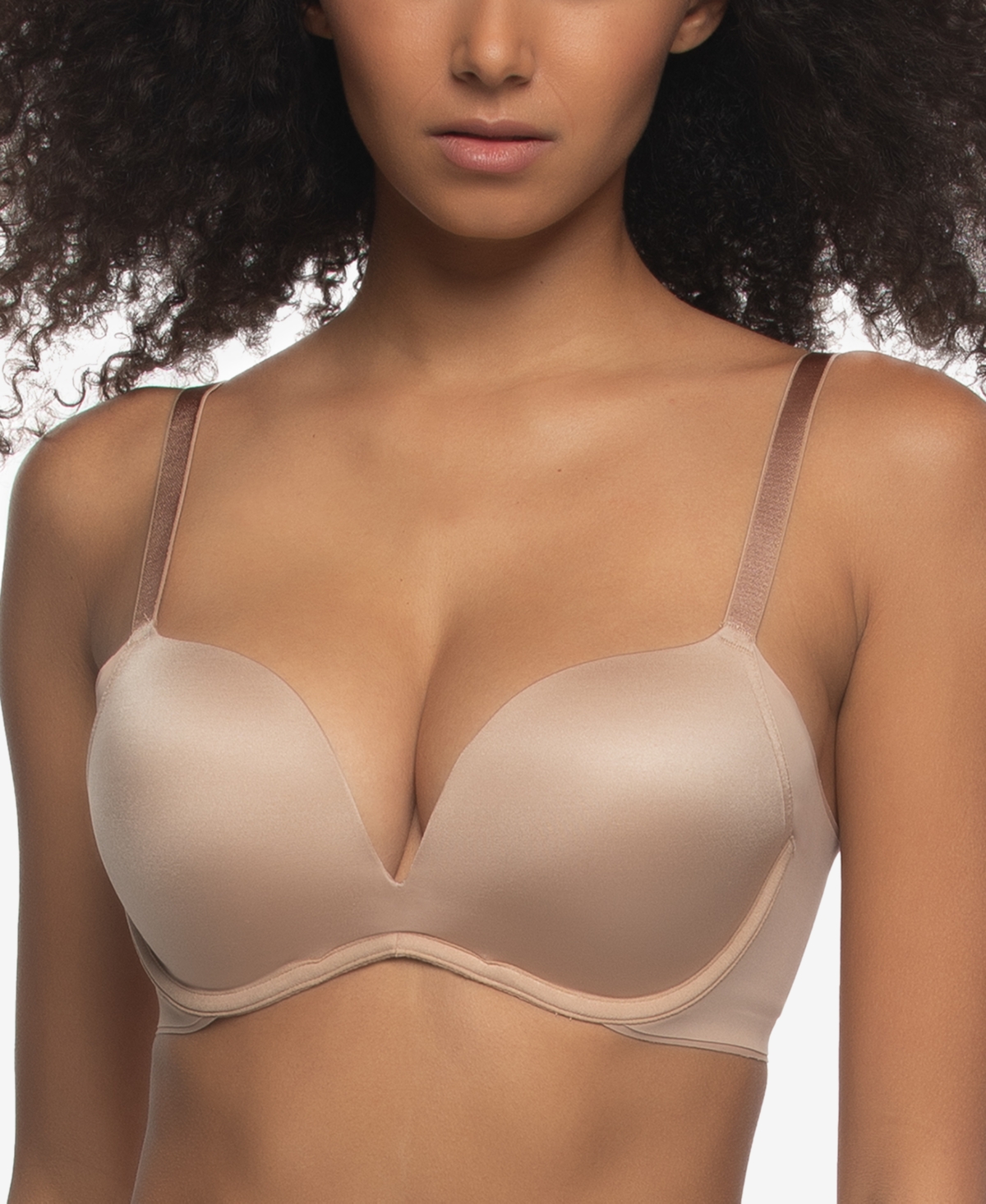 Click here for Felina Womens Moxie Seamless Push Up Bra - Dune prices