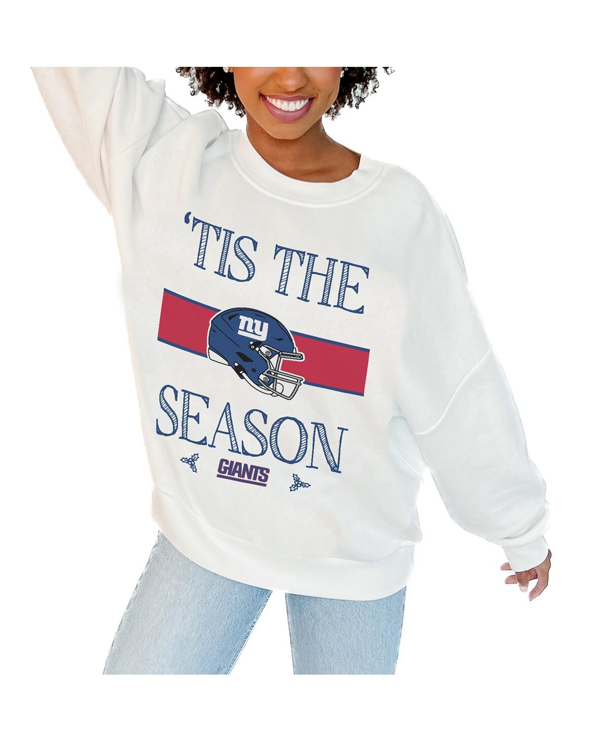 Click here for Gameday Couture Womens White New York Giants Overs... prices