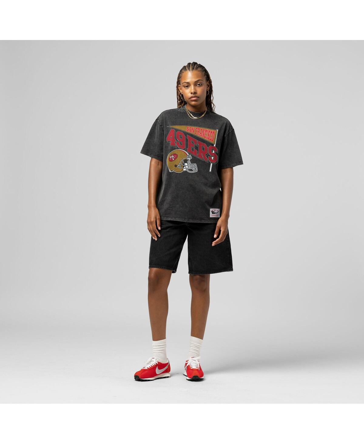 Click here for Mitchell & Ness Womens Black San Francisco 49ers T... prices