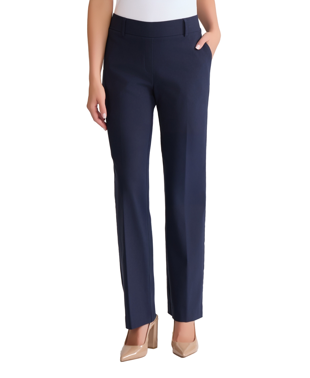 Click here for Jones New York Womens Pull-On Trousers - Pacific N... prices