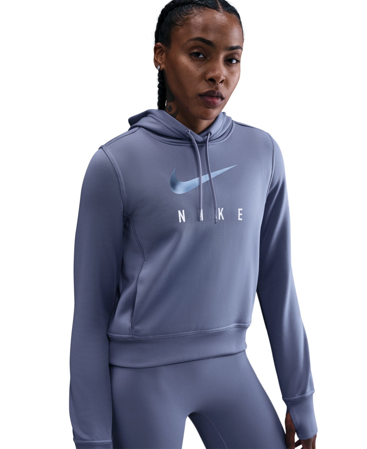 Click here for Nike Womens Therma-fit Hoodie - World Indigo prices
