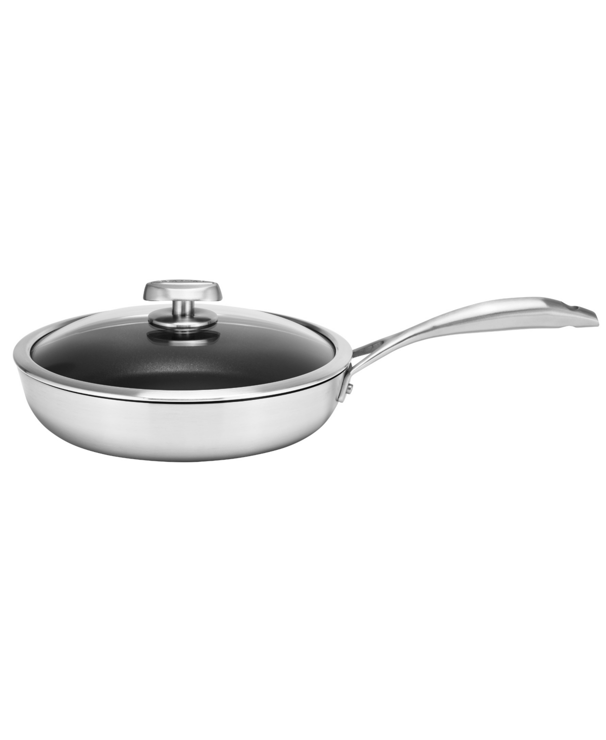 Click here for Scanpan Aluminum 3-Quart Covered Saute Pan - Silve... prices