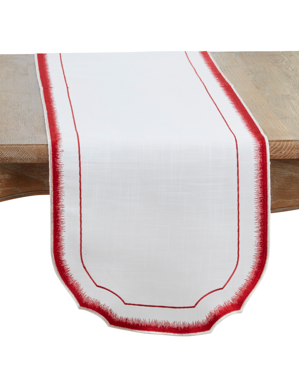 Click here for Saro Lifestyle Elegant Embroidery Detail Table Run... prices