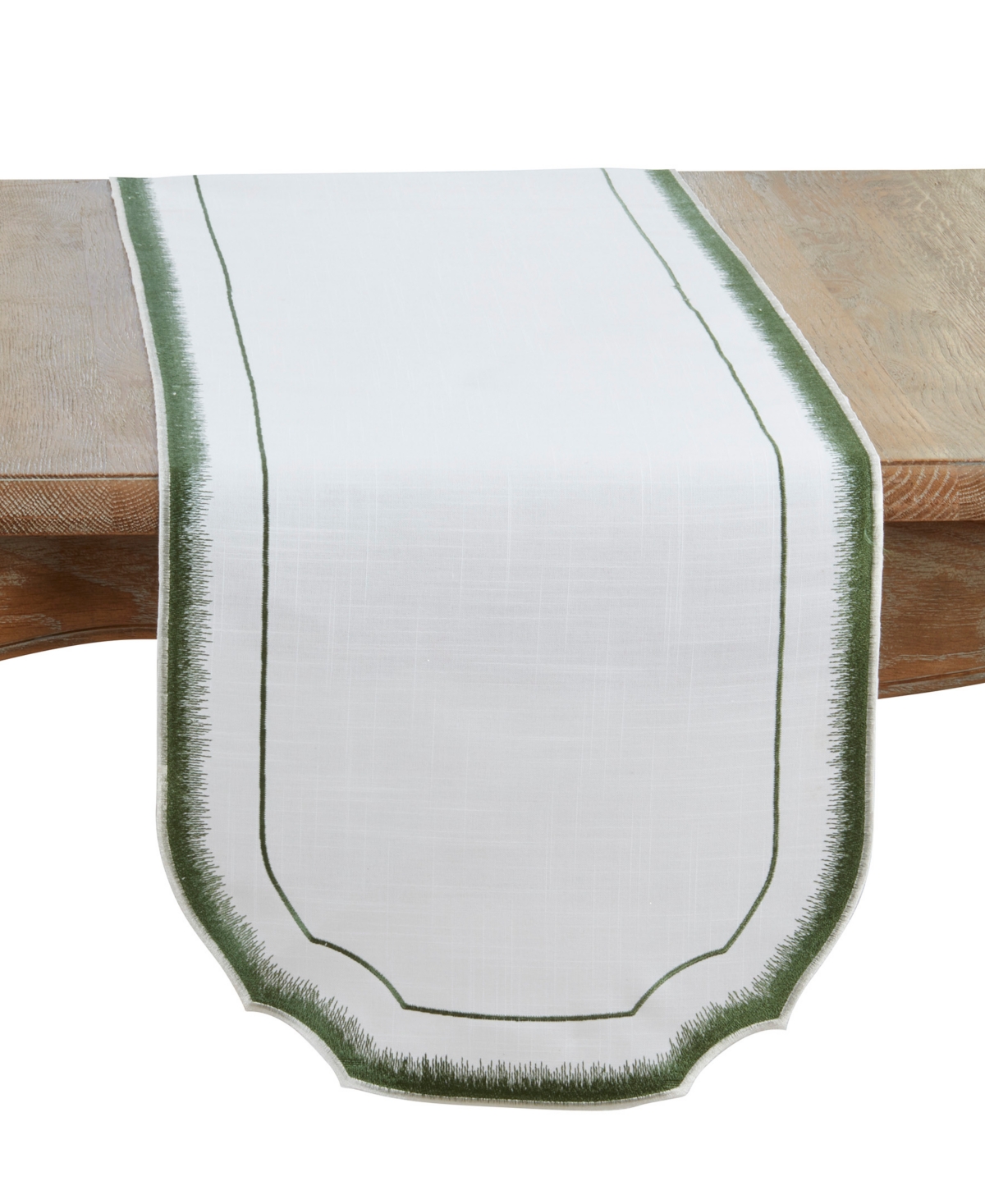 Click here for Saro Lifestyle Elegant Embroidery Detail Table Run... prices